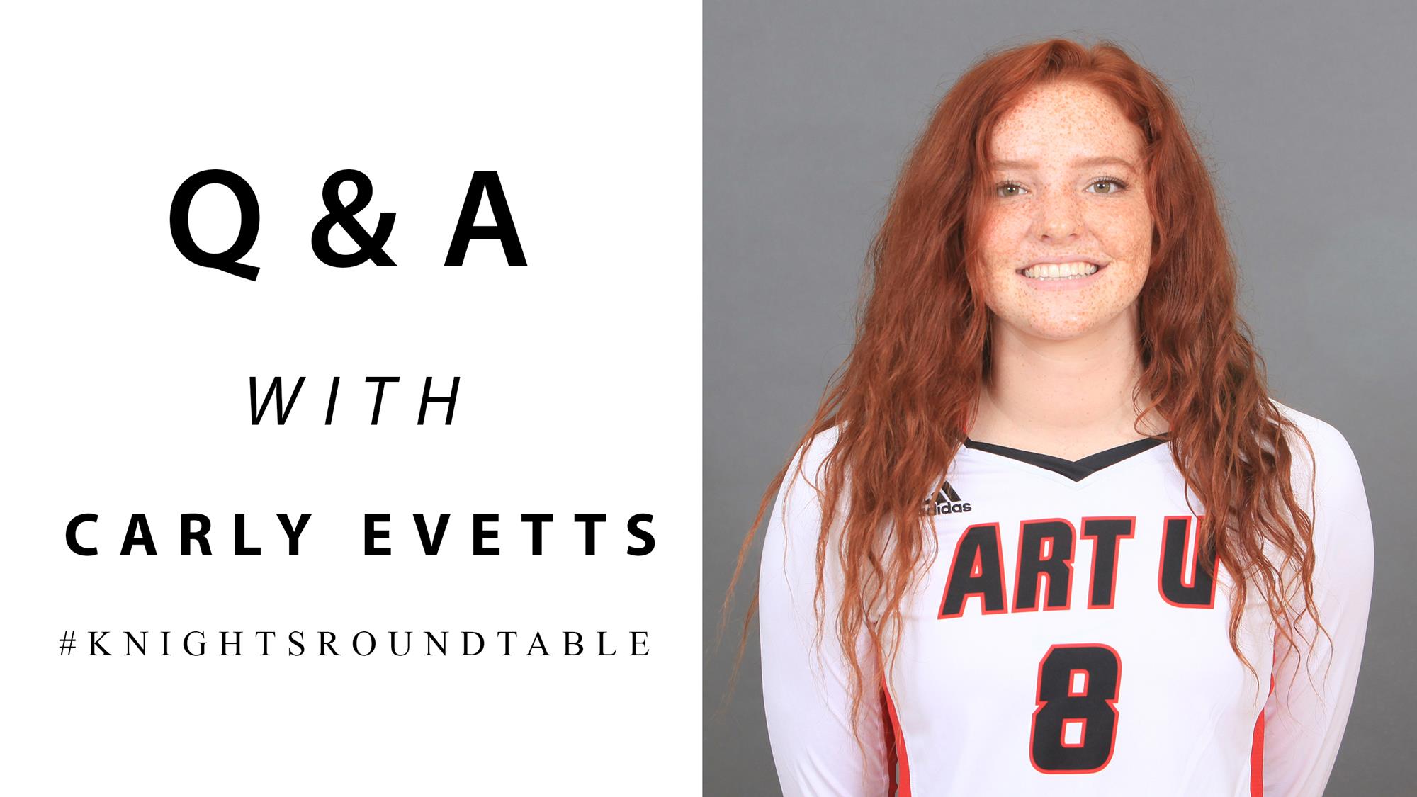 #KnightsRoundtable: Q&A with Carly Evetts | Art U News