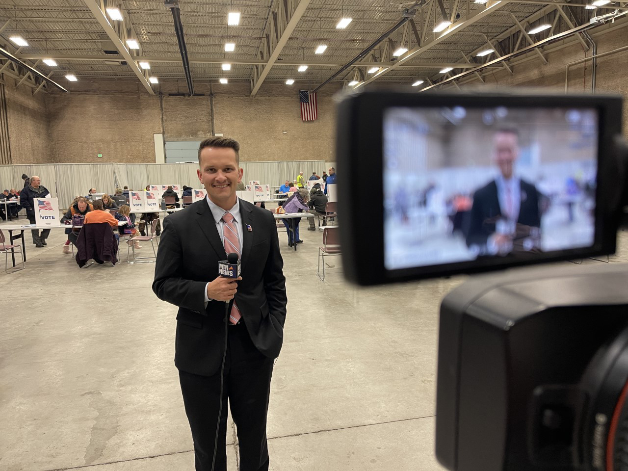 Familiar Faces in Unfamiliar Places: Alums Reunite at KRTV 3 | Art U News